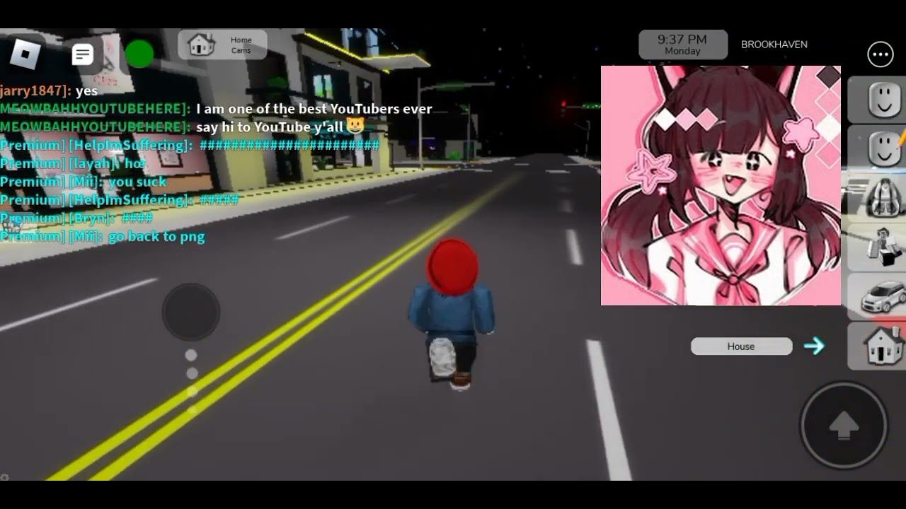 Meowbahh Joins Roblox First Gameplay 2023 YouTube Celebrity Meow 😺 Uwu ...