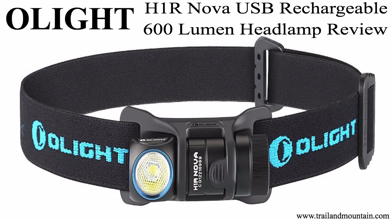 OLIGHT H1R Nova 600 Lumen Headlamp Review - YouTube