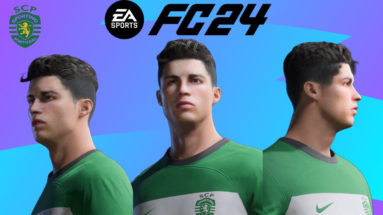 FC 24 RONALDO 2002 special face mod for free - YouTube
