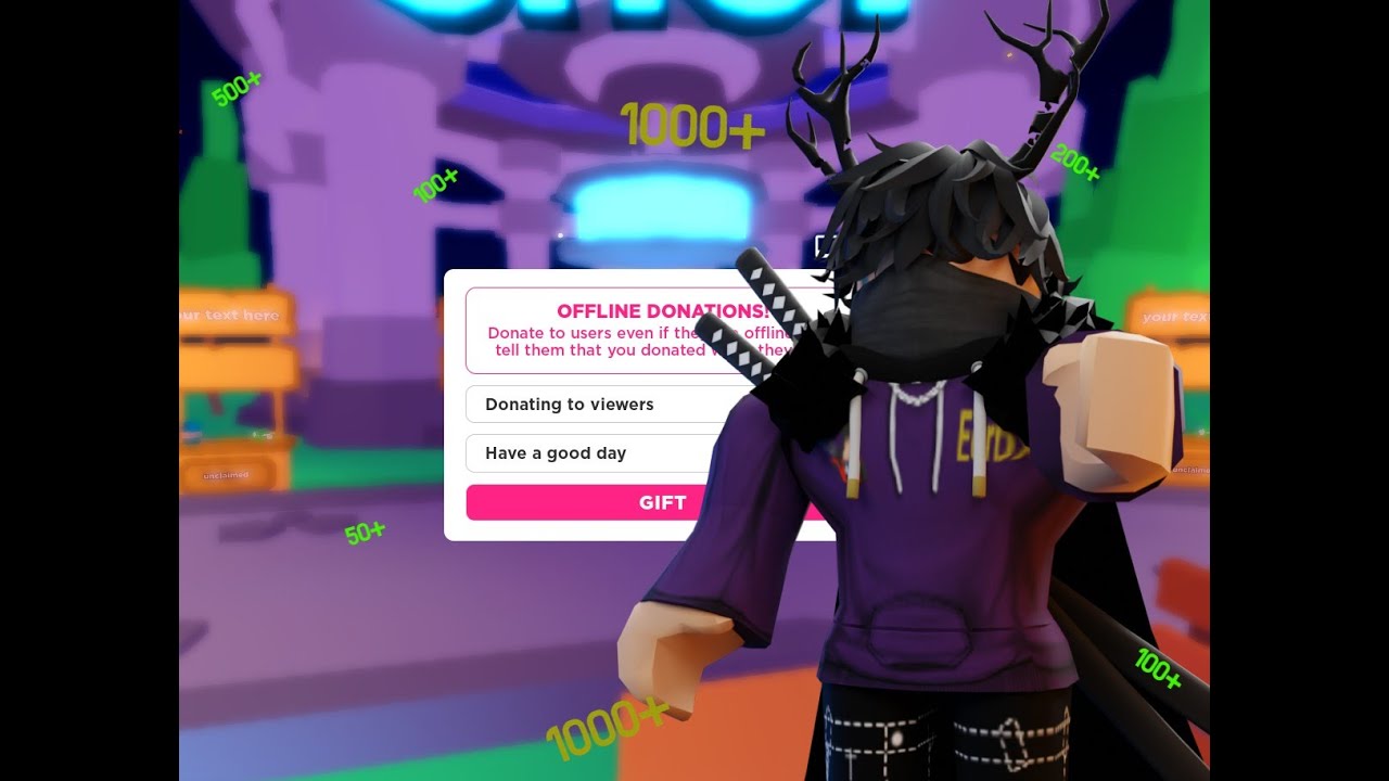 Beat me in a 1v1 you win 100 robux - YouTube