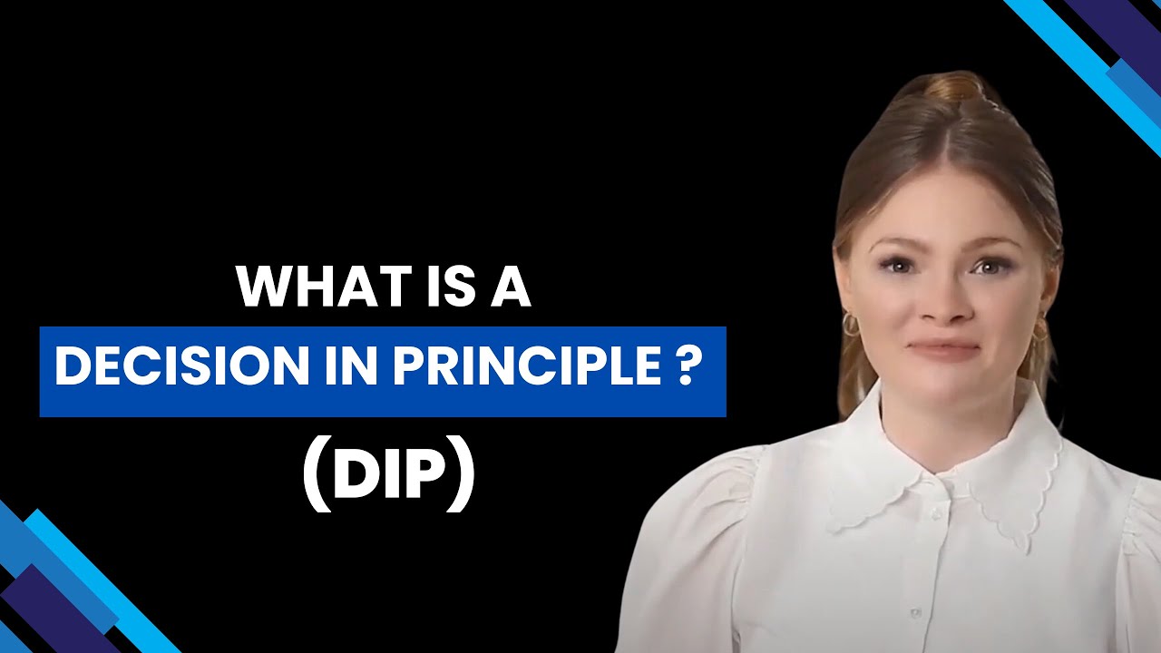 41) What Is A Decision In Principle? | MortgagX - YouTube