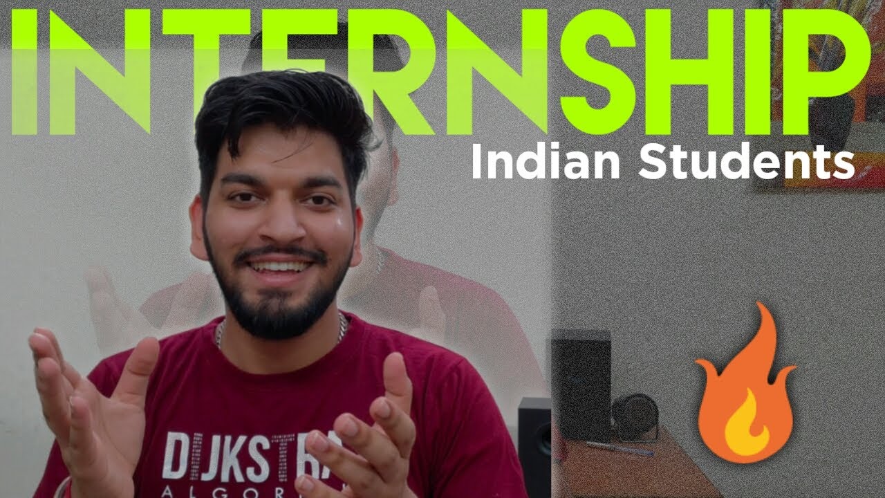 How to get a Software Internship in India ? ? - YouTube