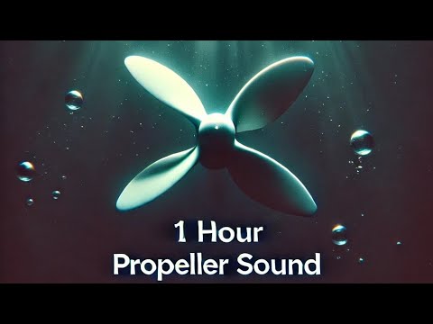 RELAXING UNDERWATER PROPELLER SOUND - YouTube