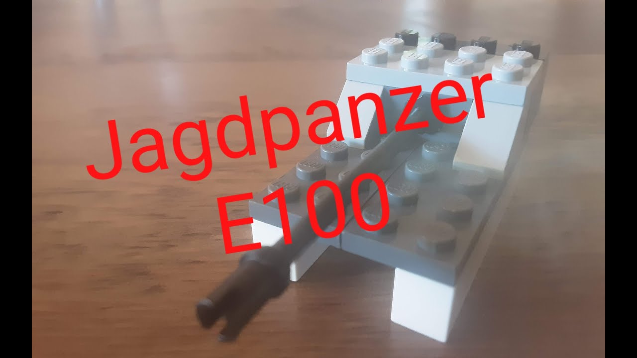 Lego micro easy tank: Jagdpanzer E100 - YouTube