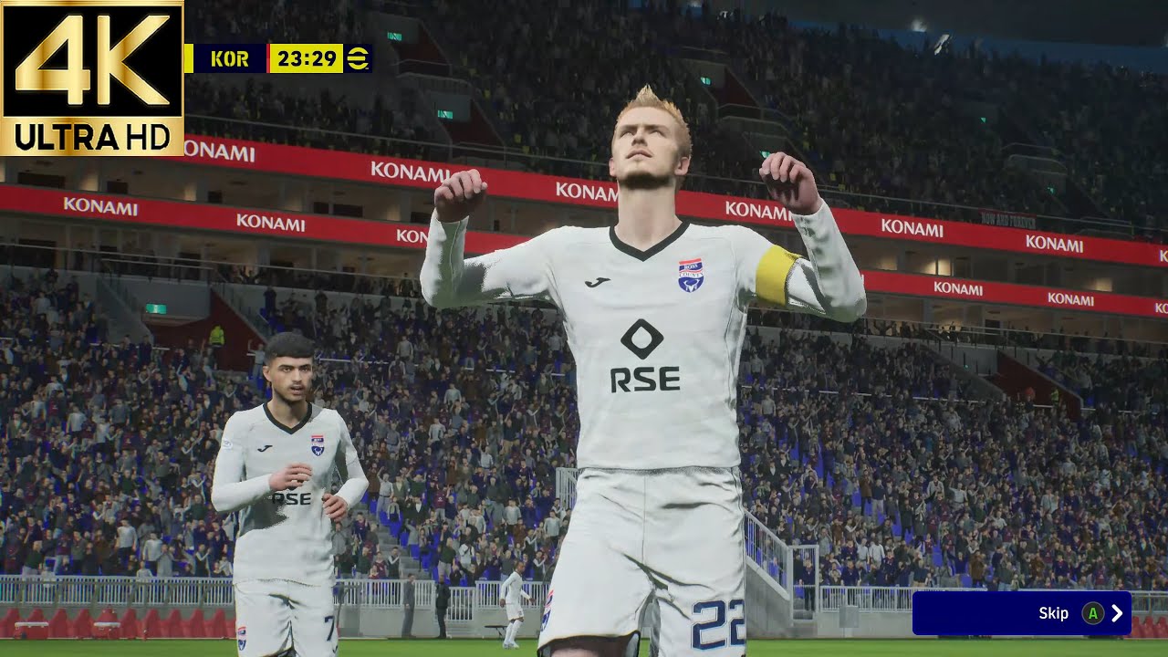 eFootball 4k Ultra Max Settings Graphics Co-Op Mode - YouTube