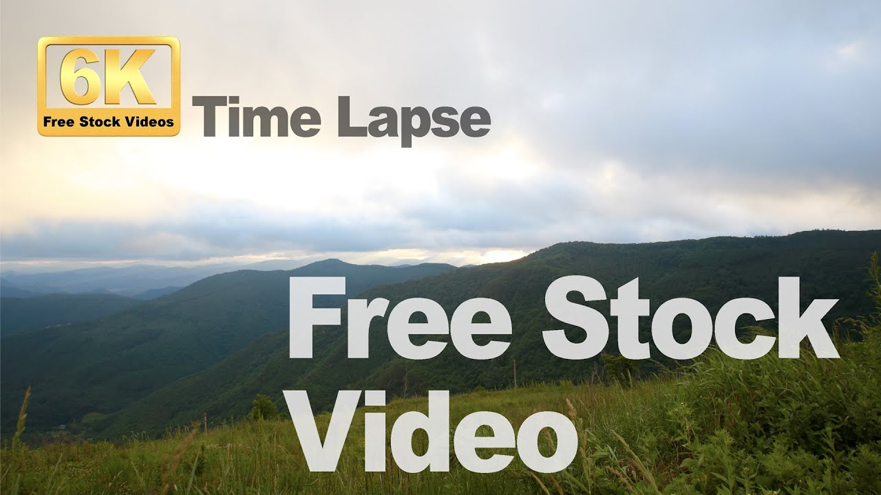 6K Free Stock Video, Time Lapse, 타임랩스, 산과 하늘, 하늘, 자연, mountain and sky, sky, nature - YouTube