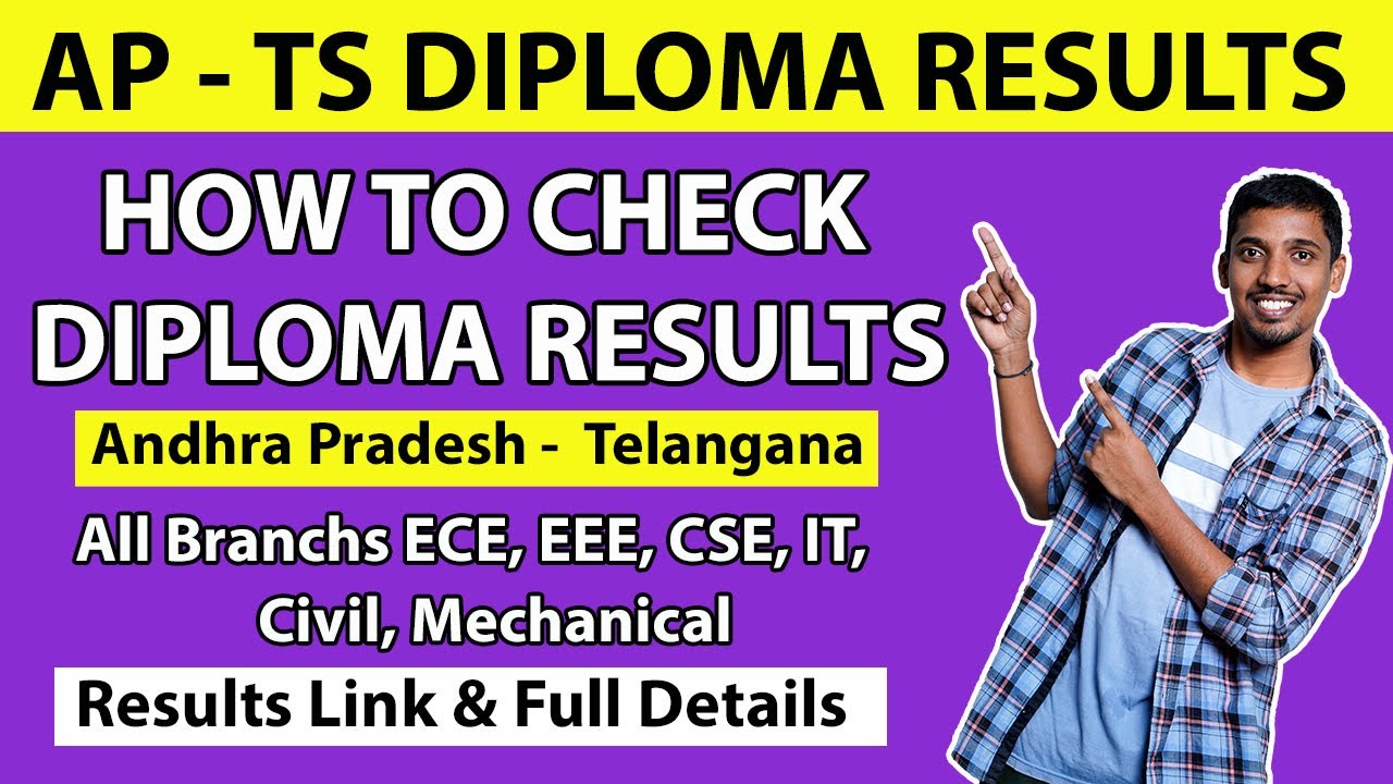 How To Check AP and TS SBTET Results | Check Latest Andhra Pradesh ...