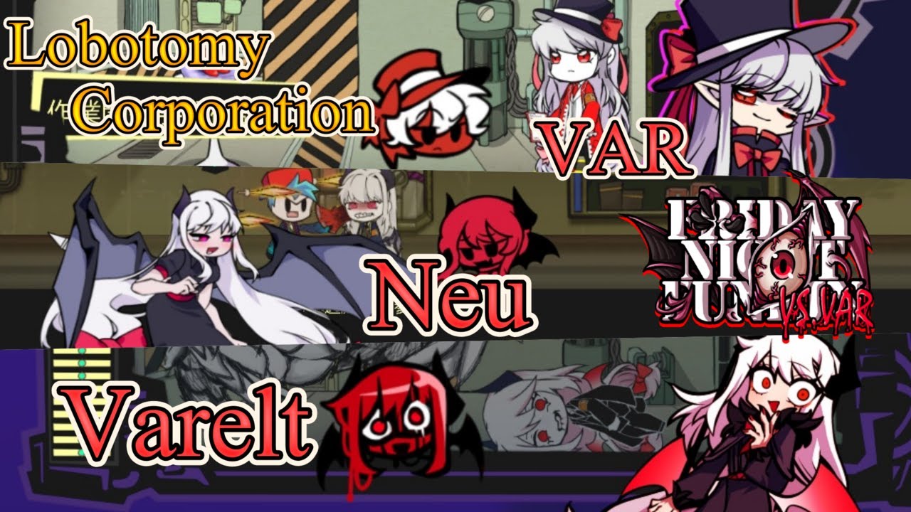 【Lobotomy Corporation】業務10日目！Lobotomy × FNF_Mod！VS VAR V2のメンバーと一緒にっ ...