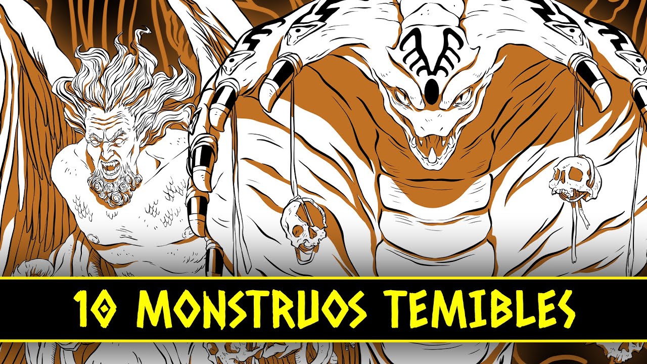 Los 10 monstruos más temibles de la mitología | Mitos & Leyendas - YouTube
