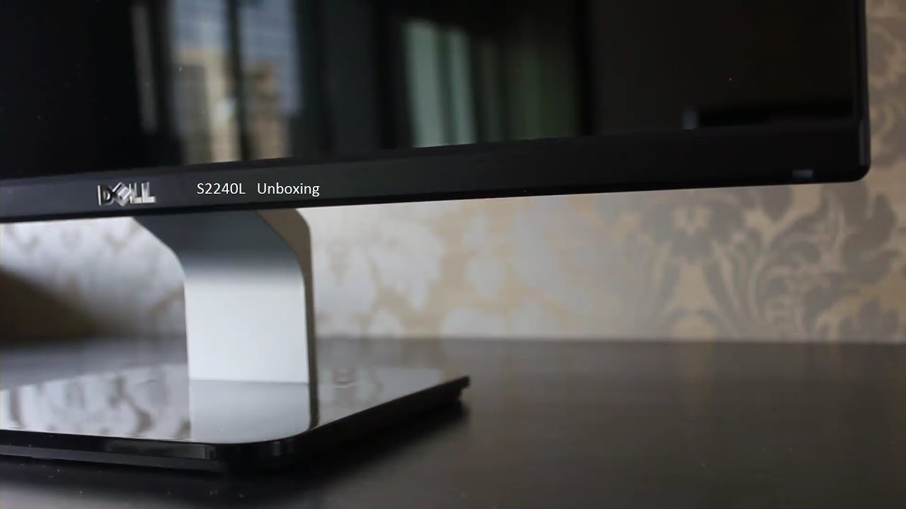 Dell S2240L Monitor Unboxing - YouTube