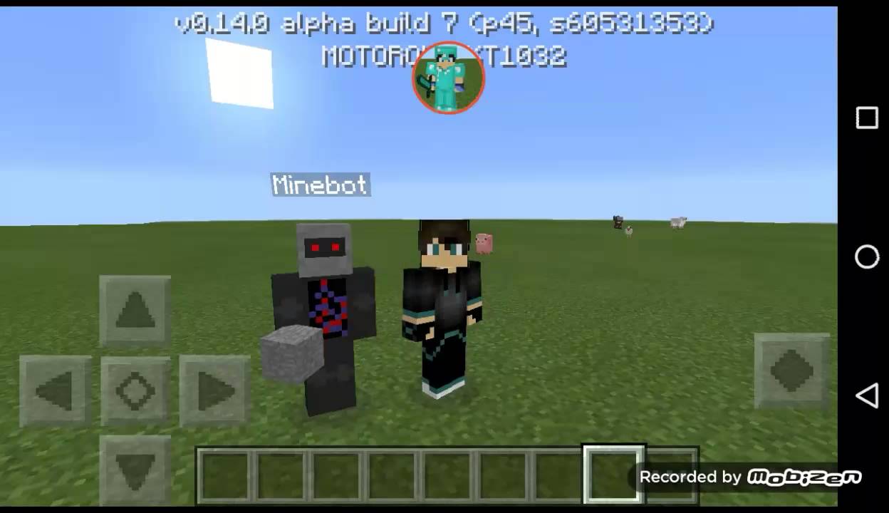 Mob minebot para minecraft 0.14.0 - YouTube