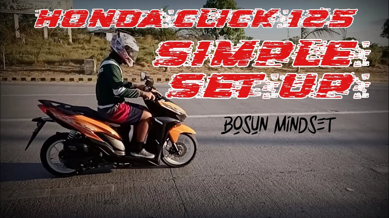 HONDA CLICK 125i | SIMPLE SET UP - YouTube
