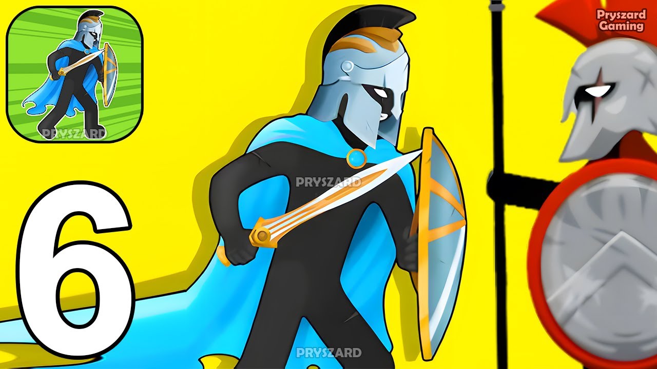 War of Stickman - Gameplay Walkthrough Part 6 StickWar Army Commander ...