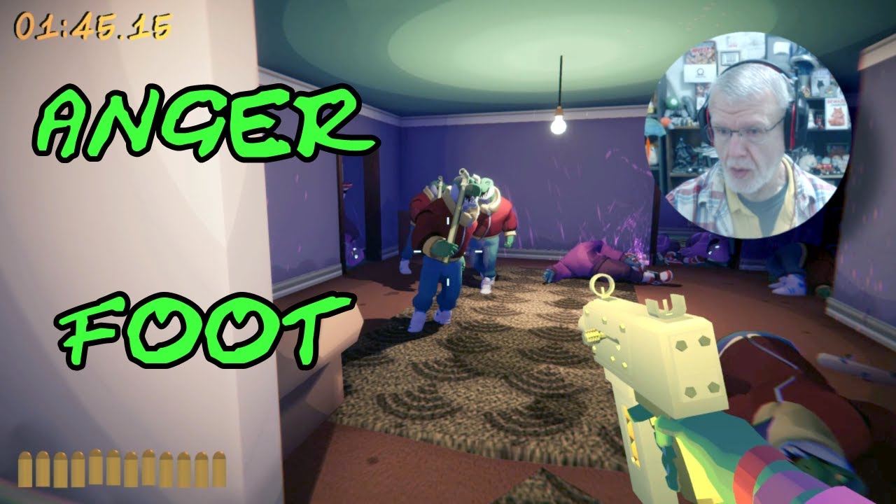The ANGRIEST Foot There Is! ANGER FOOT Full Playthrough - ANGRY FOOT ...
