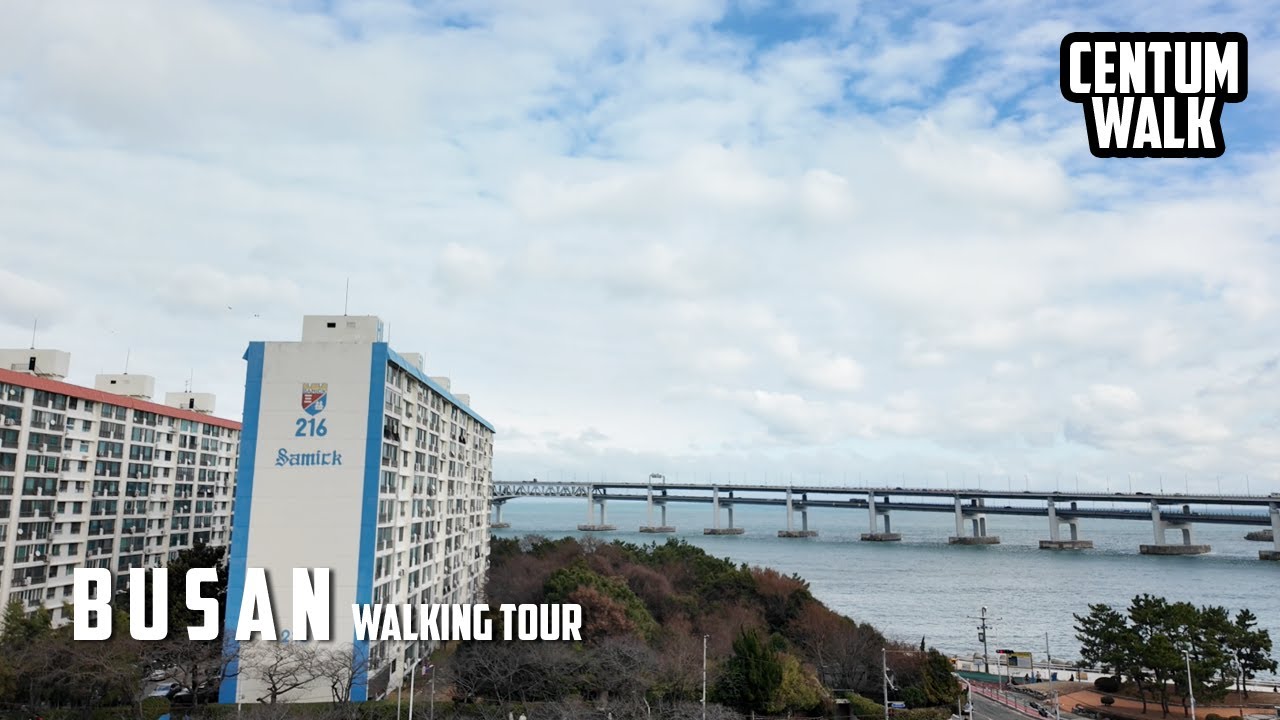 On weekends, I walk the streets of Namcheon-dong | Busan walking tour ...