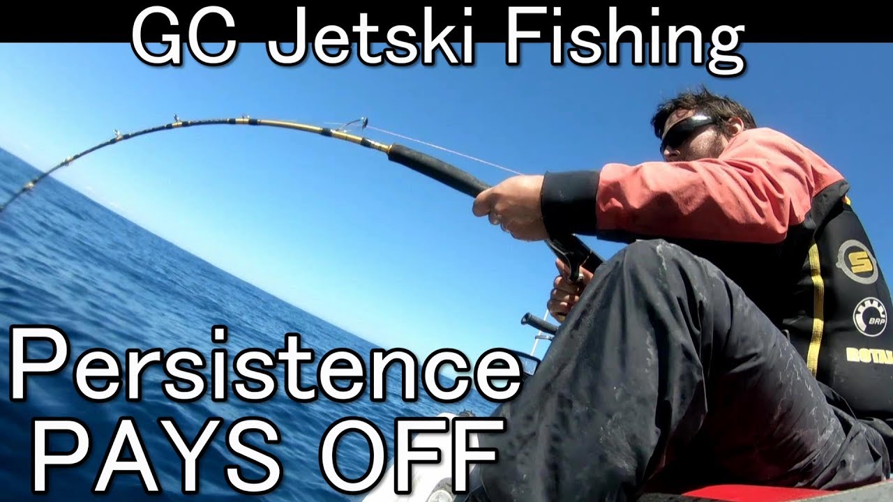 Persistence pays off when fishing - YouTube