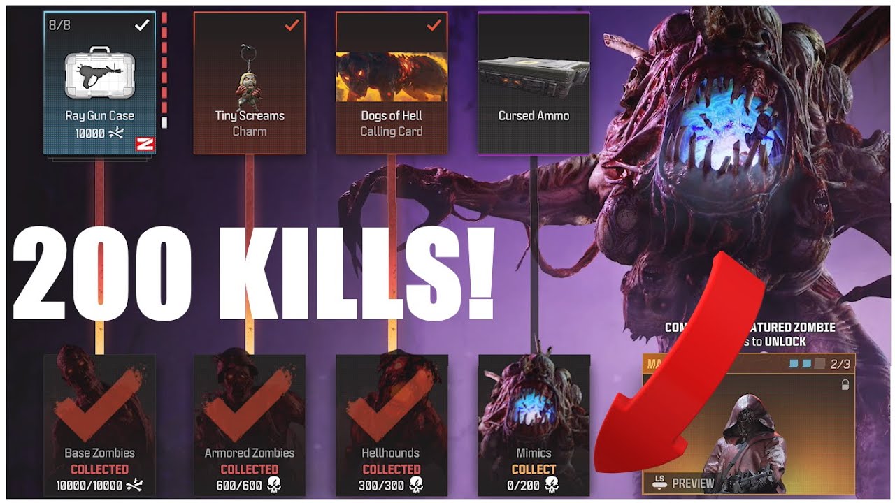 🚨 *NEW* CURSED AMMO UNLOCK! COMPLETING HOARDE POINT🚨 MW3 ZOMBIES - YouTube