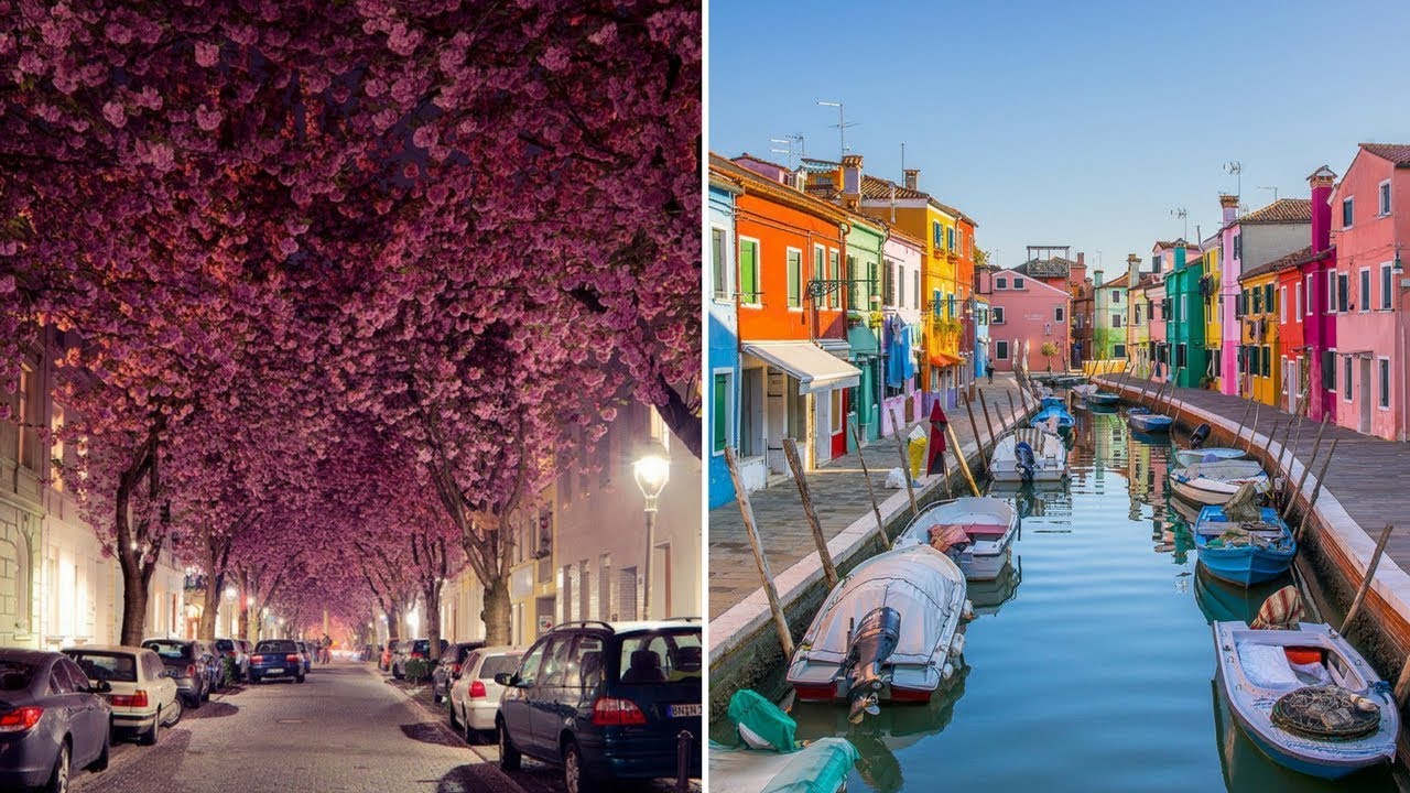 25 Beautiful Streets That Are a Dream Come True to Live On - YouTube