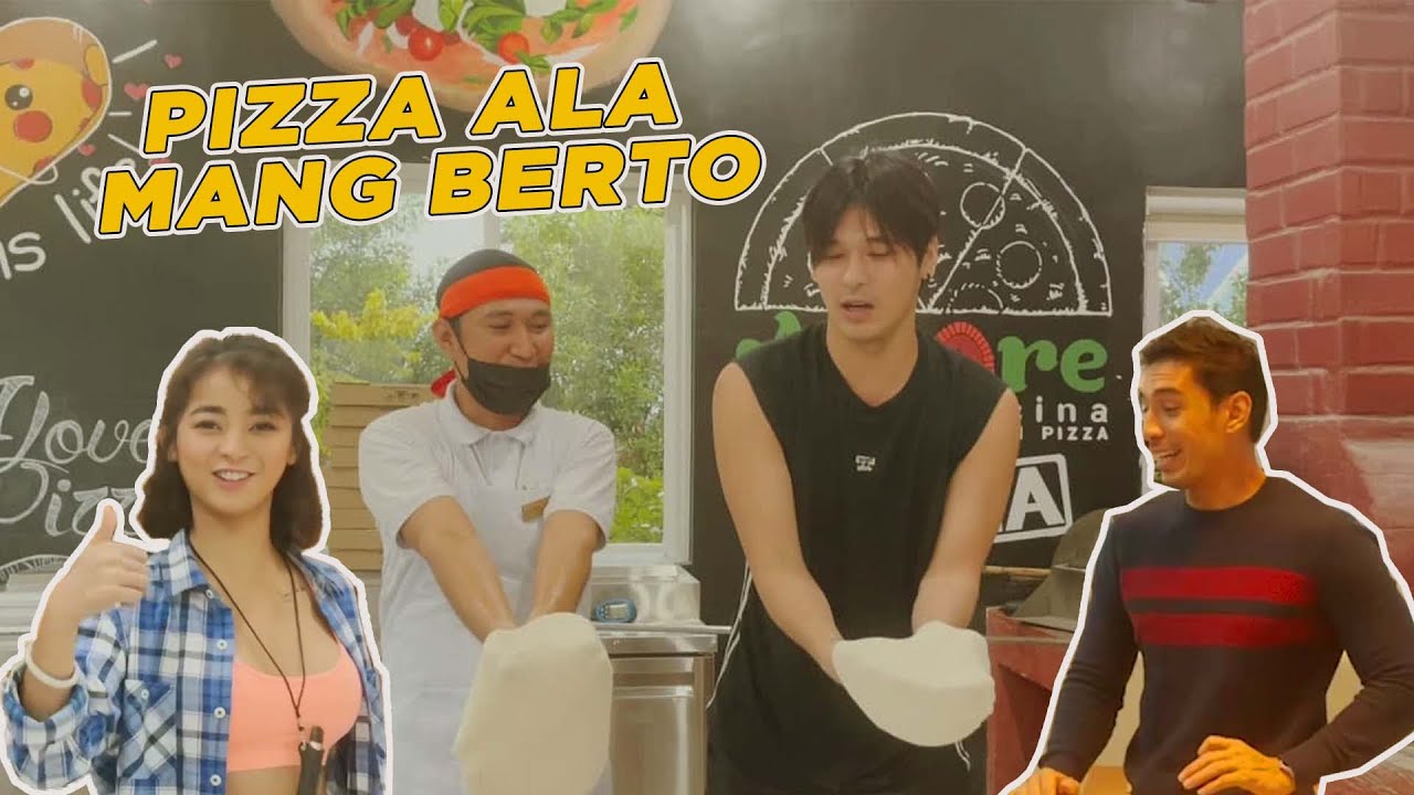 Pizza ala Mang Berto with Aj Raval, Ali and Mr. Andrew E | Wilbert Ross ...