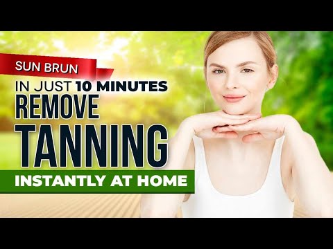 1 day *TAN REMOVAL* CHALLENGE 100% Effective Sun Tan Removal Remedy at ...