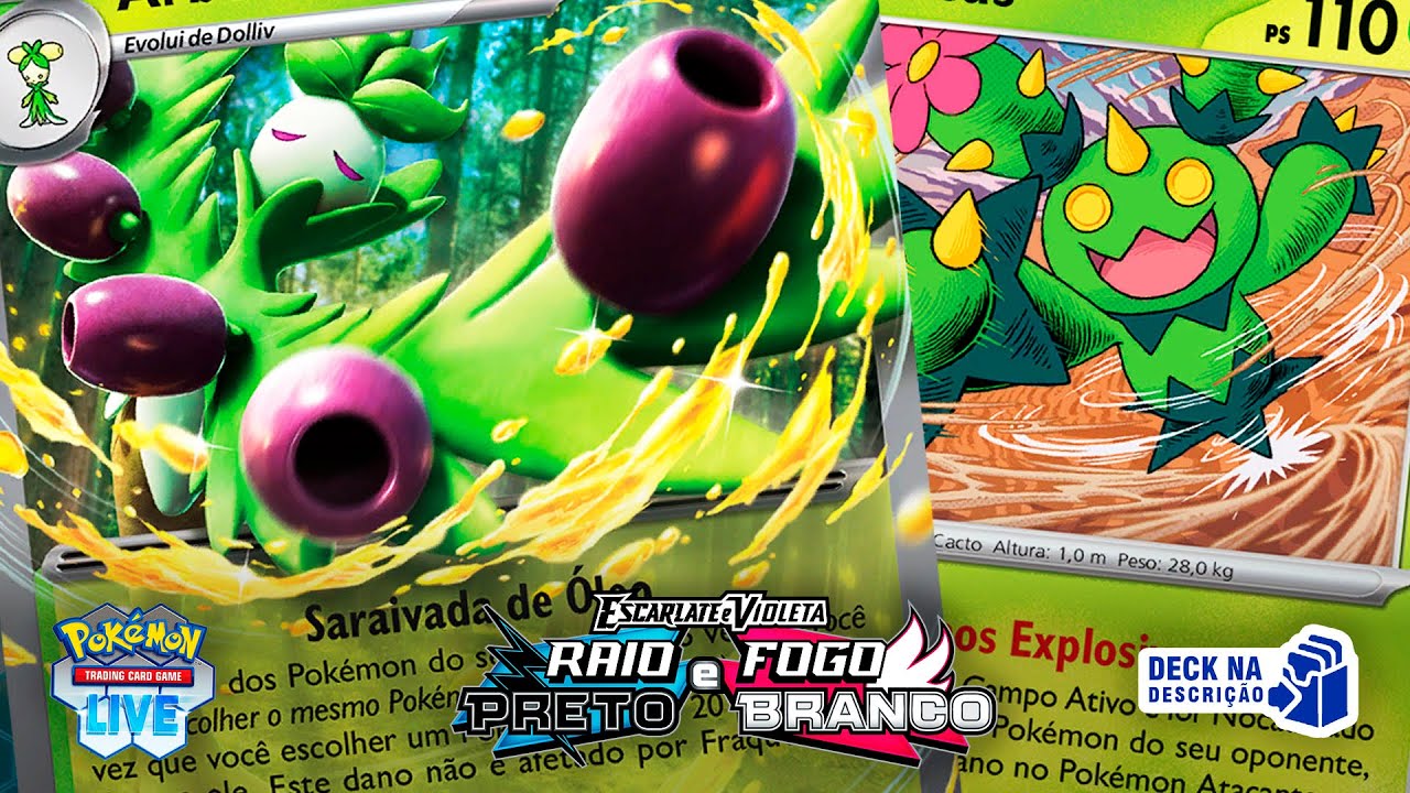 Arboliva EX + Maractus ☘ Nocauteando os Pokémon Involuídos ☘ Deck de ...