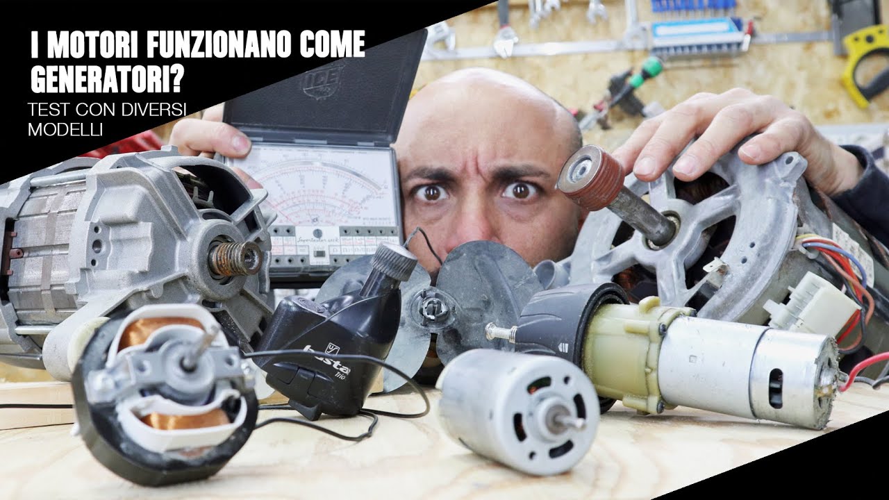 I motori elettrici funzionano come generatori? - YouTube