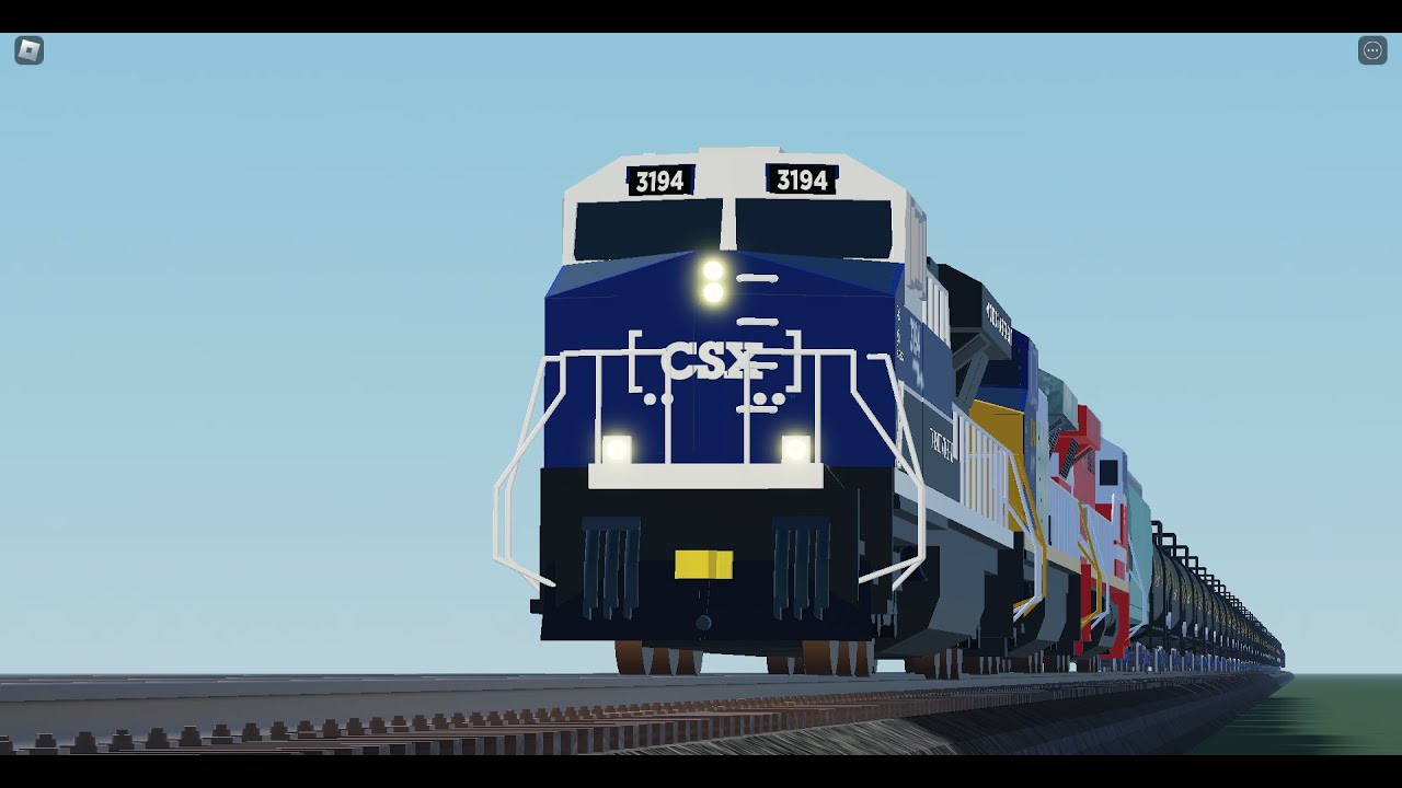 CSX 3194 Test Drive (New Ro scale CSX/SunRail Corridor Update) - YouTube