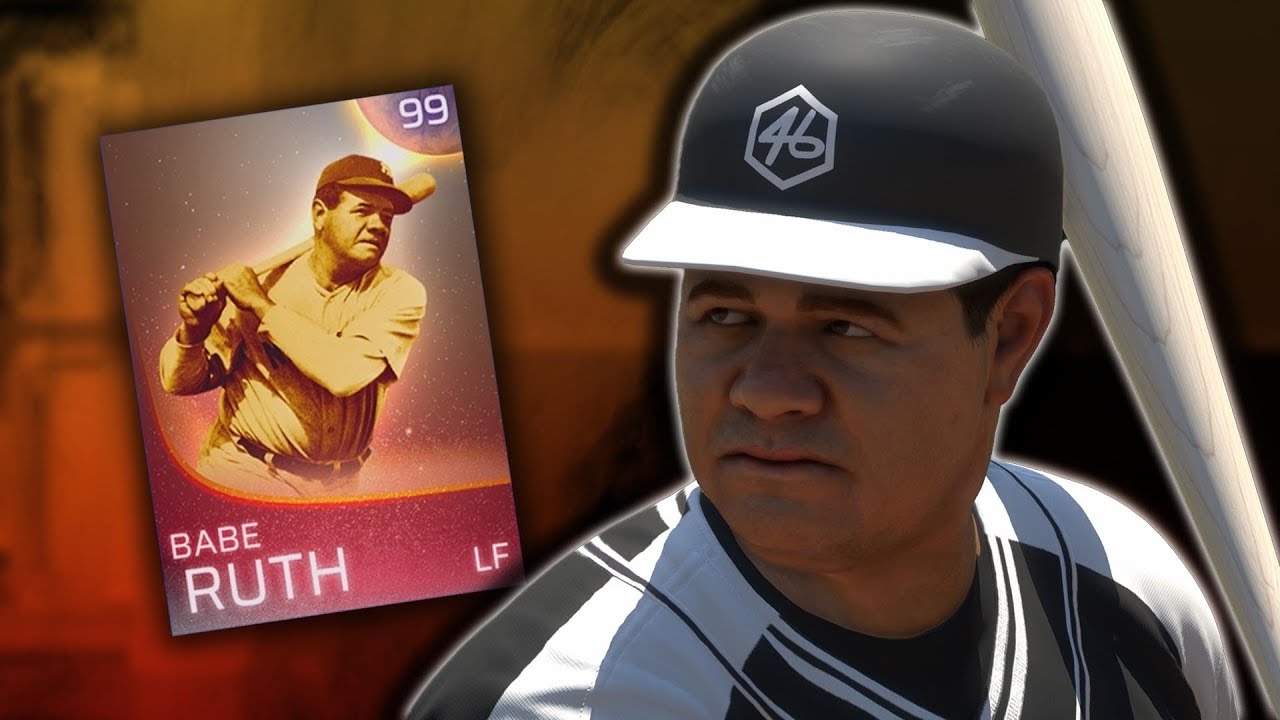 IMMORTAL Babe Ruth Debut! MLB The Show 18 Diamond Dynasty - YouTube