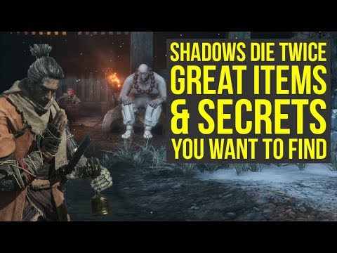 Sekiro Shadows Die Twice Secrets - New Amazing Items & Secrets You Want To Find (Sekiro Secrets)