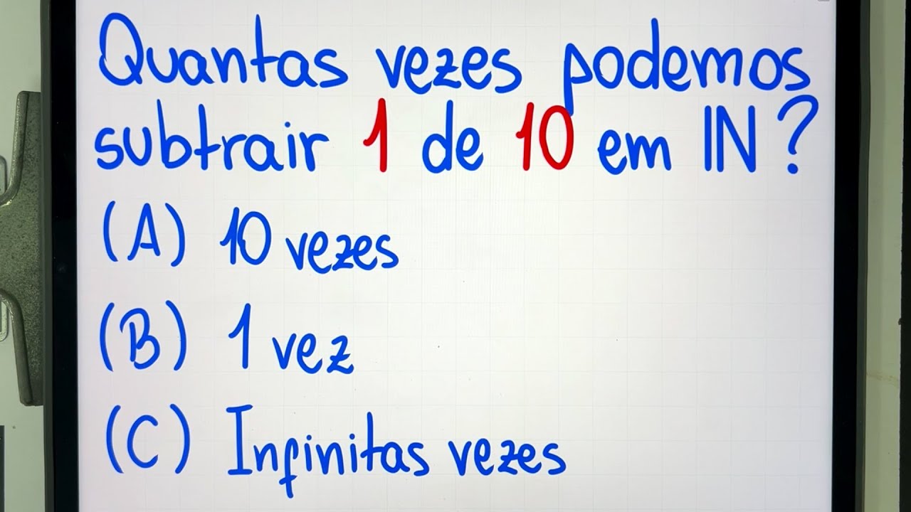 Quantas Vezes Dá Para Subtrair Cinco De 25 - LIBRAIN