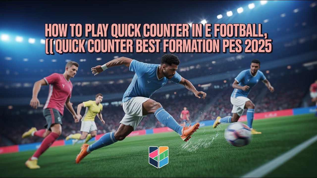 How To Play Quick Counter In E Football || Quick Counter Best Formation ...