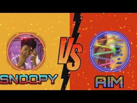 SNOOPY VS AIM//WHO WINS?//GYRO ON//3 FINGERS//DESTROYING TEAMS//EP.34 ...