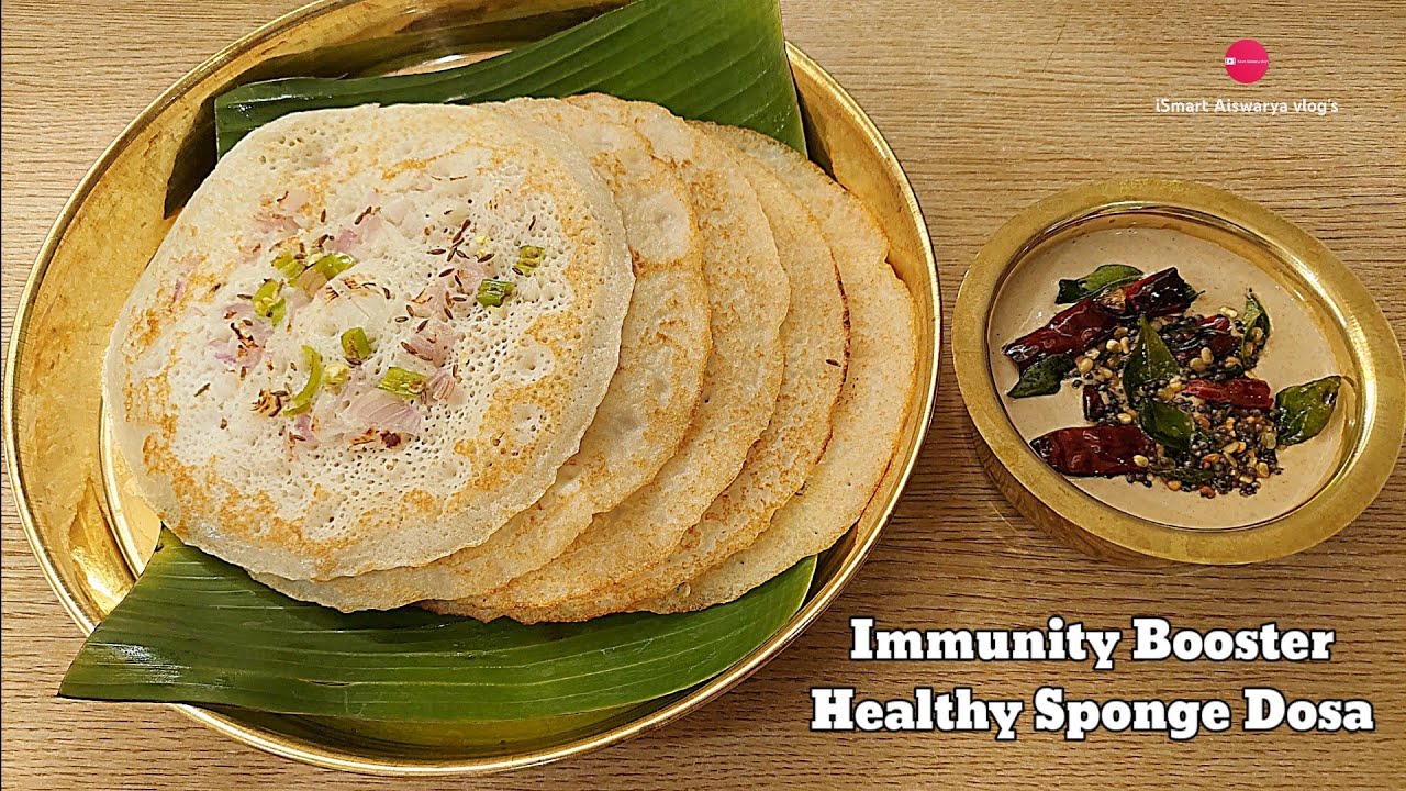 ఇమ్యూనిటీ బూస్టర్ పెరుగు దోశ||Pullattu Recipe in Telugu||Sponge Dosa ...