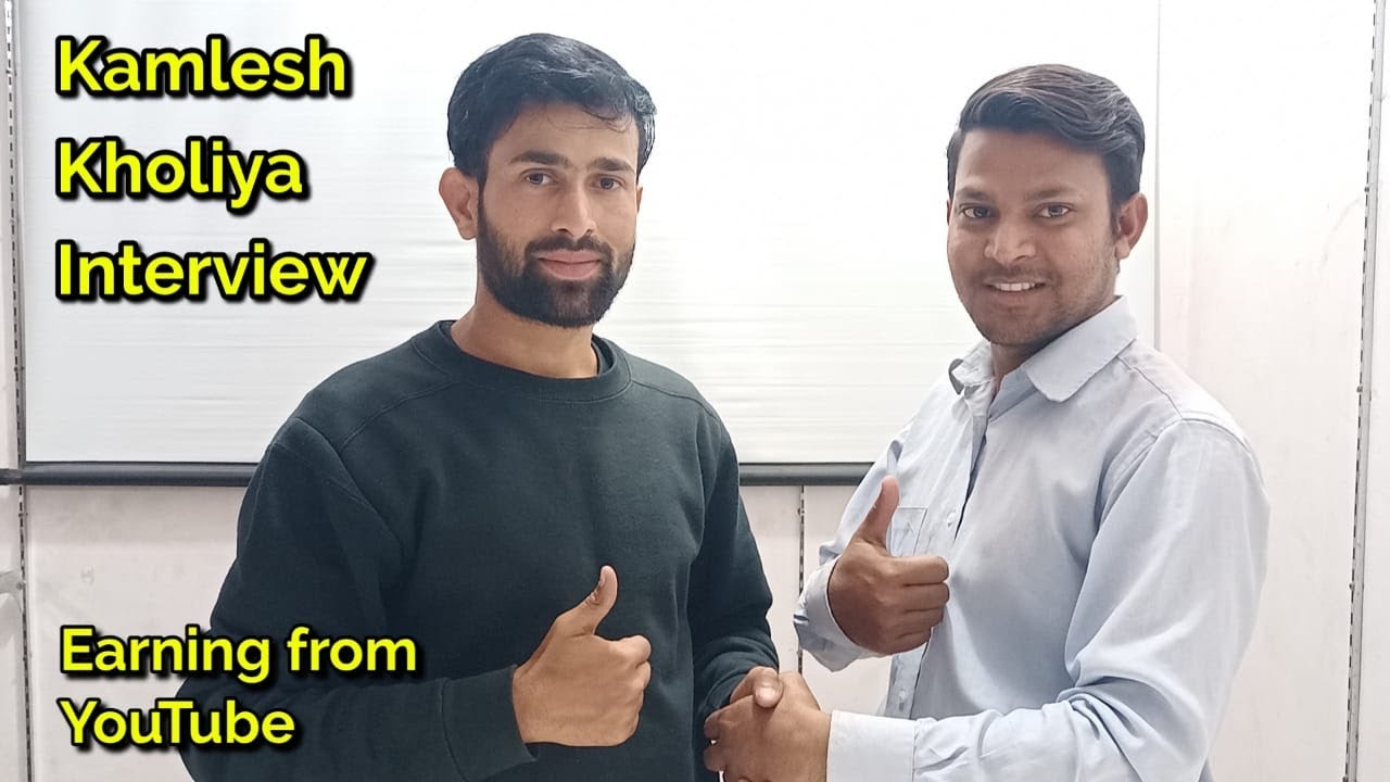 Kamlesh Kholiya interview and his journey with Technical Narendra - YouTube