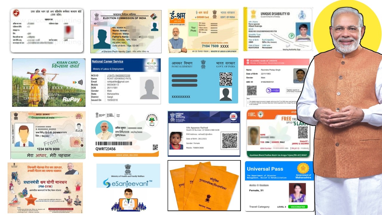 Top 15 Government Free ID Card For All indian | CSC new update | csc ...