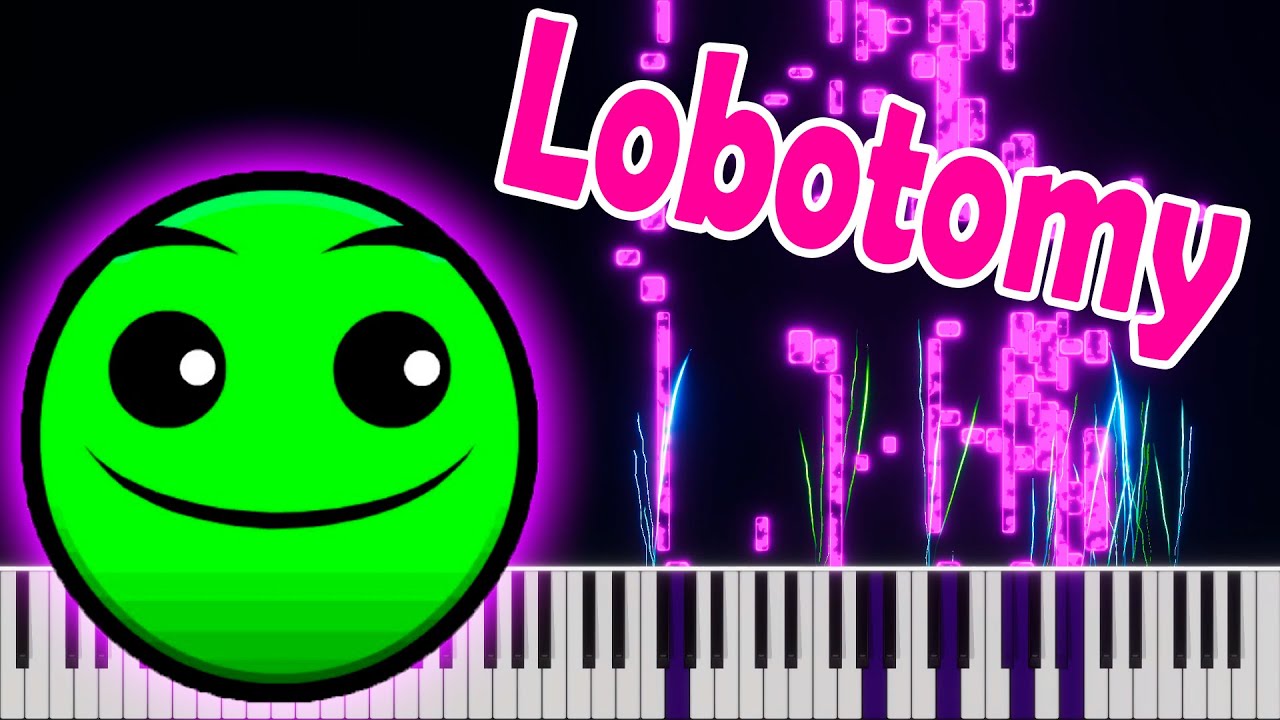 Lobotomy MIDI - Geometry dash all lobotomy sounds Crazy Piano sound - YouTube