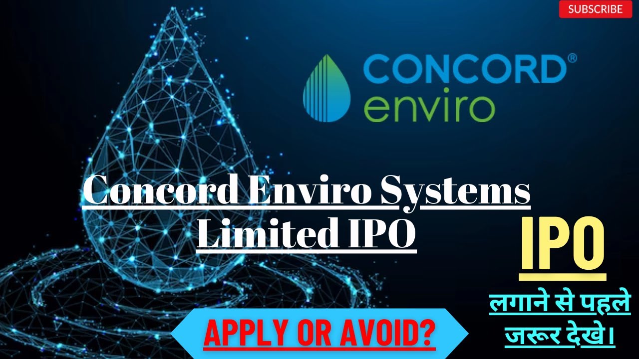 Concord Enviro Systems Limited IPO - Apply or Avoid? | Detailed ...