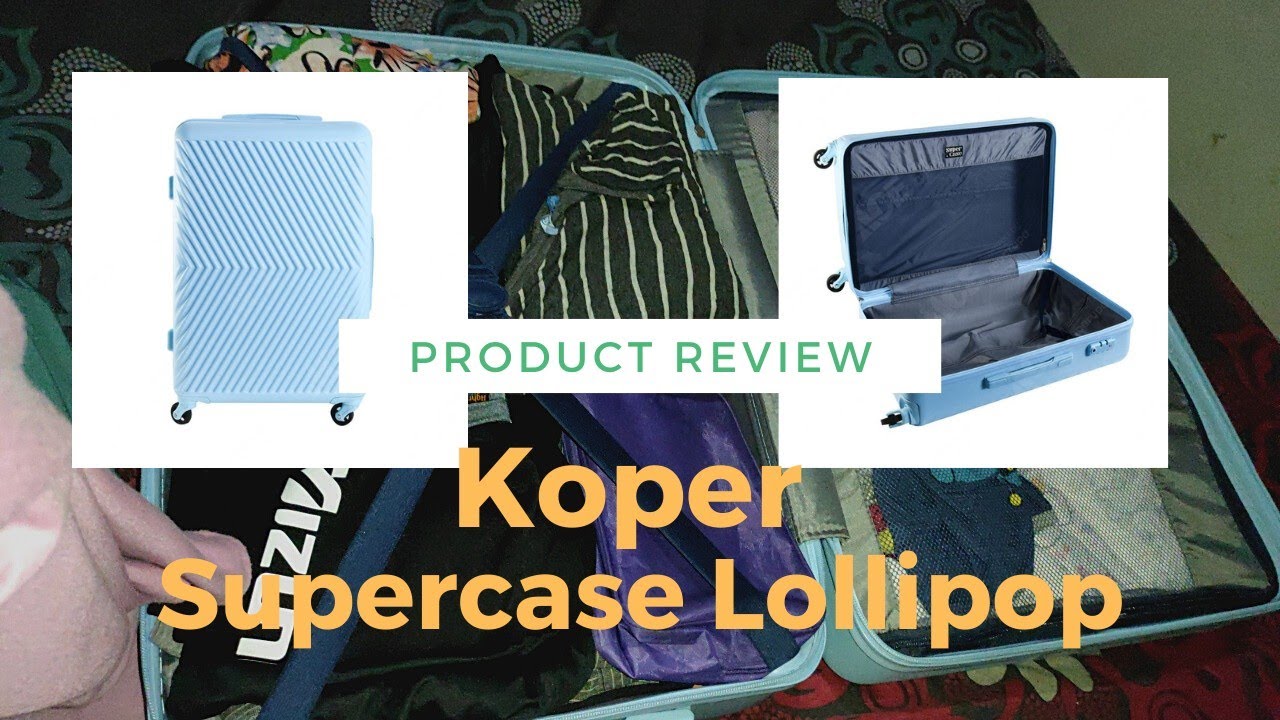 Review Koper Supercase Lollipop 20 dan 24 Inch - YouTube