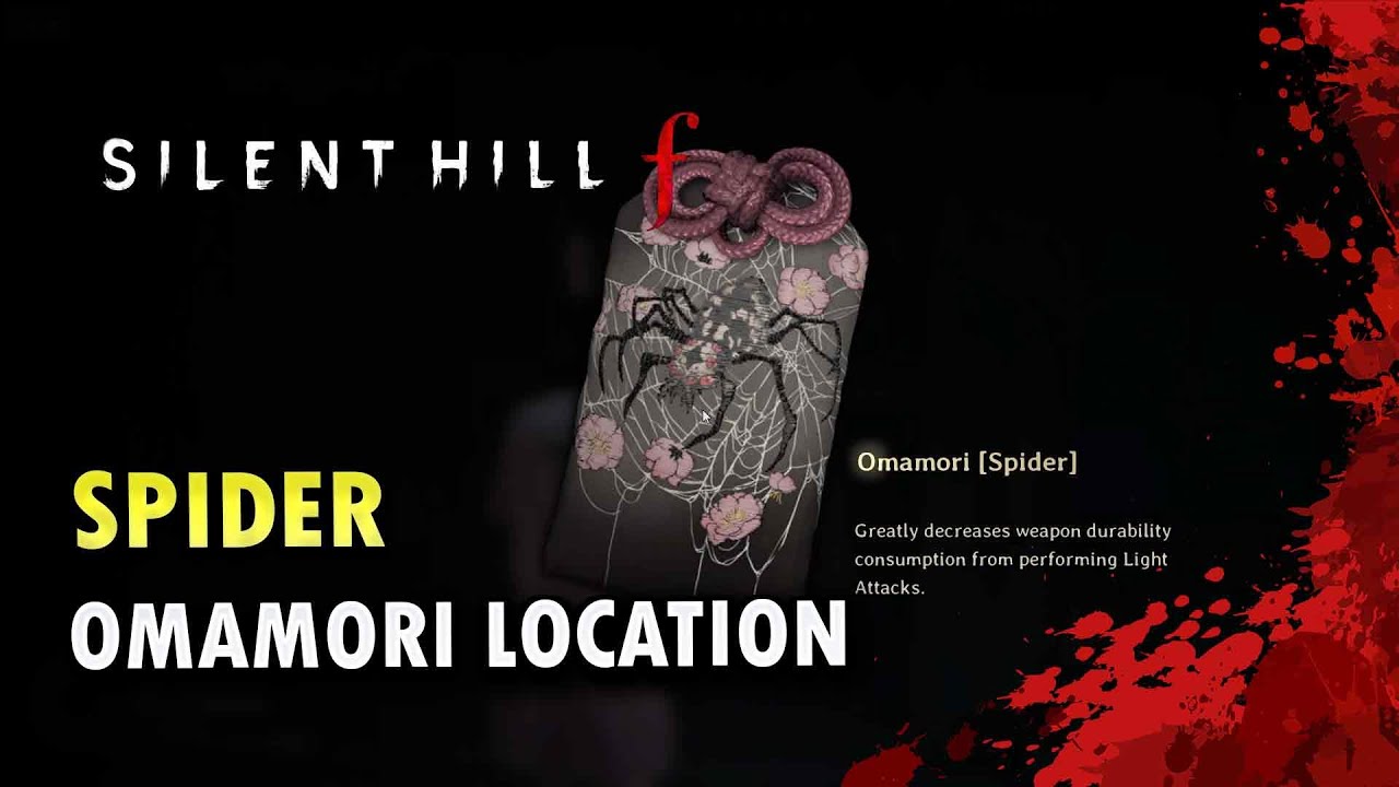 Silent Hill f Chapter 3: Shrine Path How to Find Omamori Spider - YouTube