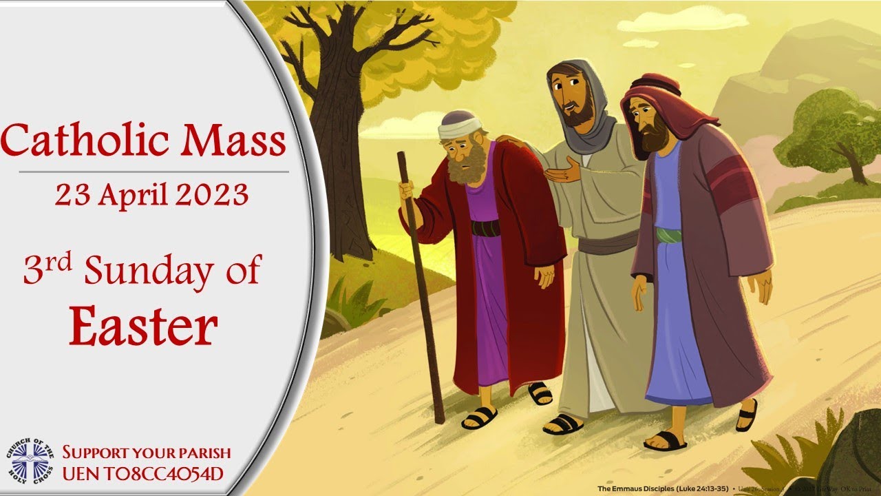 Catholic Mass - Third Sunday of Easter 23 April 2023 - LIVESTREAM - YouTube