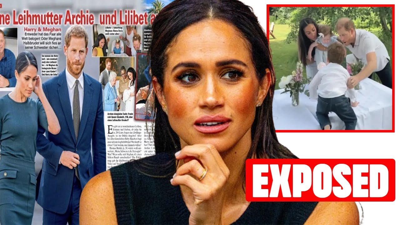 BABY FRAUD EXPOSED! German Media Drops Bombshell on Meghan’s Surrogate ...