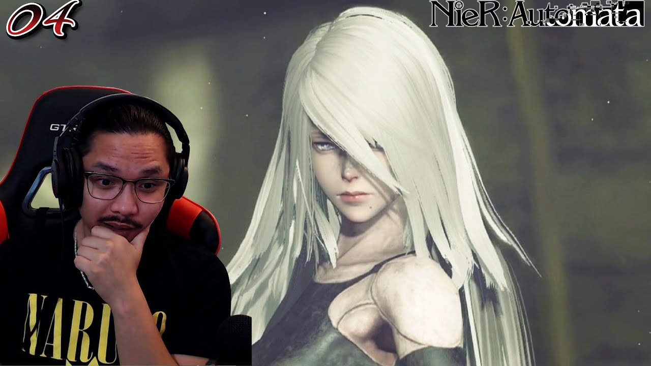 2B Vs A2 Boss Fight! | First Time Playing Nier Automata Part 4 - YouTube
