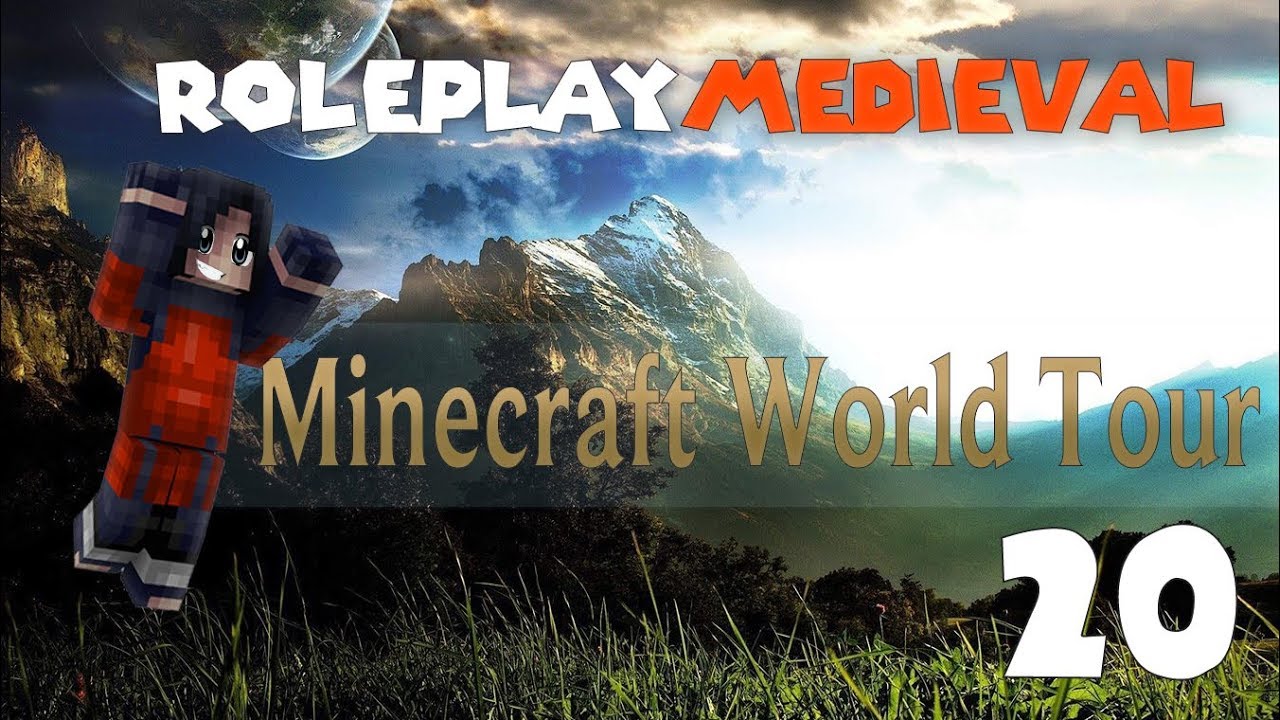 Minecraft: Roleplay Medieval #20 World Tuor - YouTube