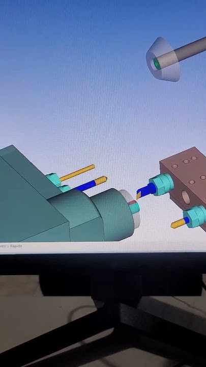Citizen cincom L20 and Autodesk Partmaker cnc lathe machining - YouTube