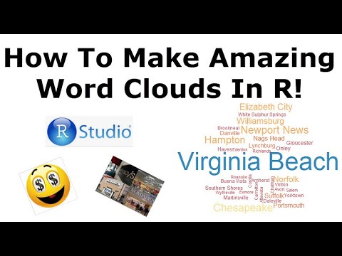 How To Create Word Clouds In R! - YouTube