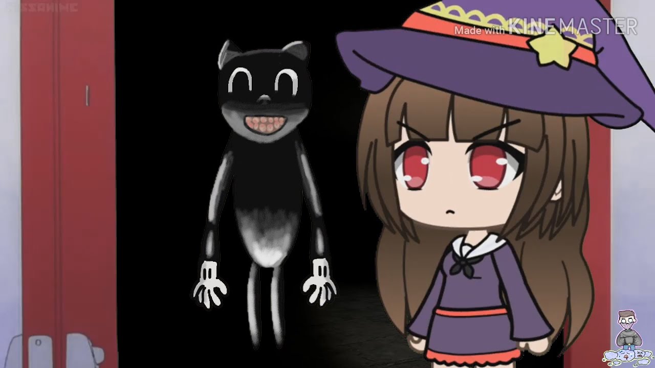 Akko Opens The Wrong Door (Gacha Version) To Cartoon Cat | Trevor ...