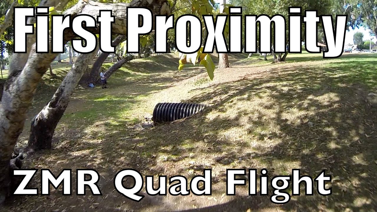 ZMR 250 First Proximity Flying - YouTube