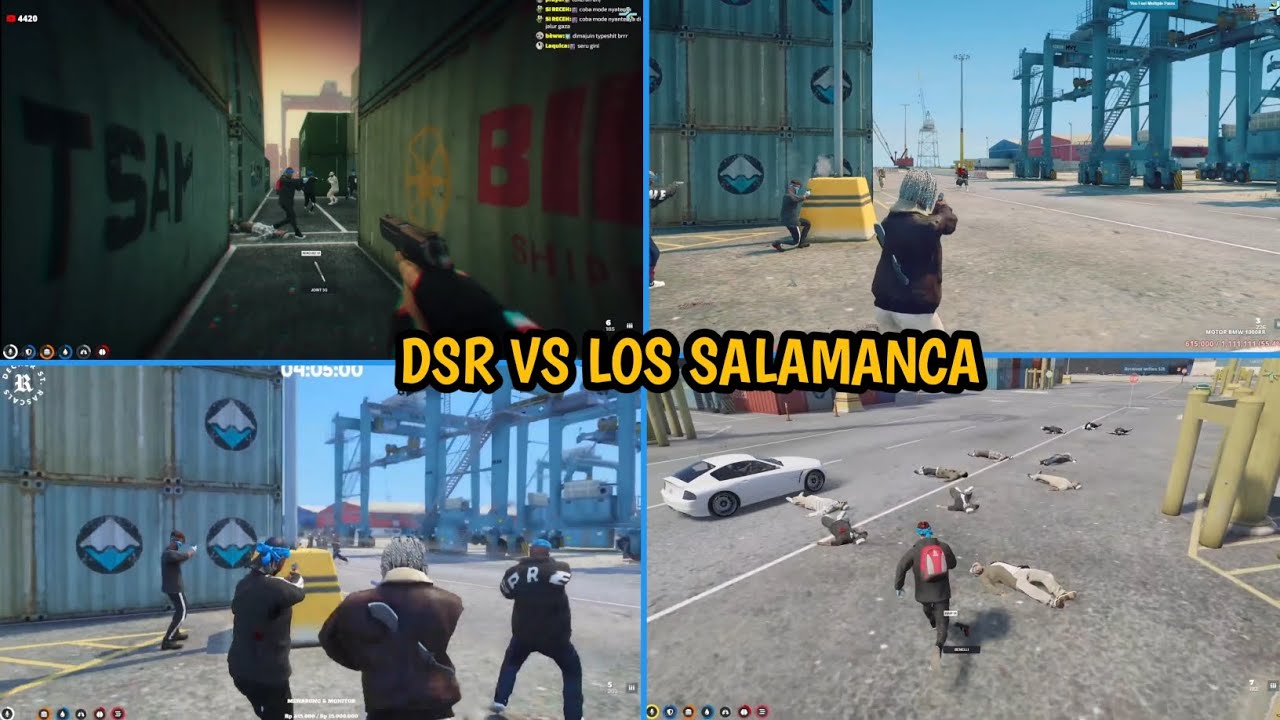 Gang War DSR Vs LOS SALAMANCA - YouTube