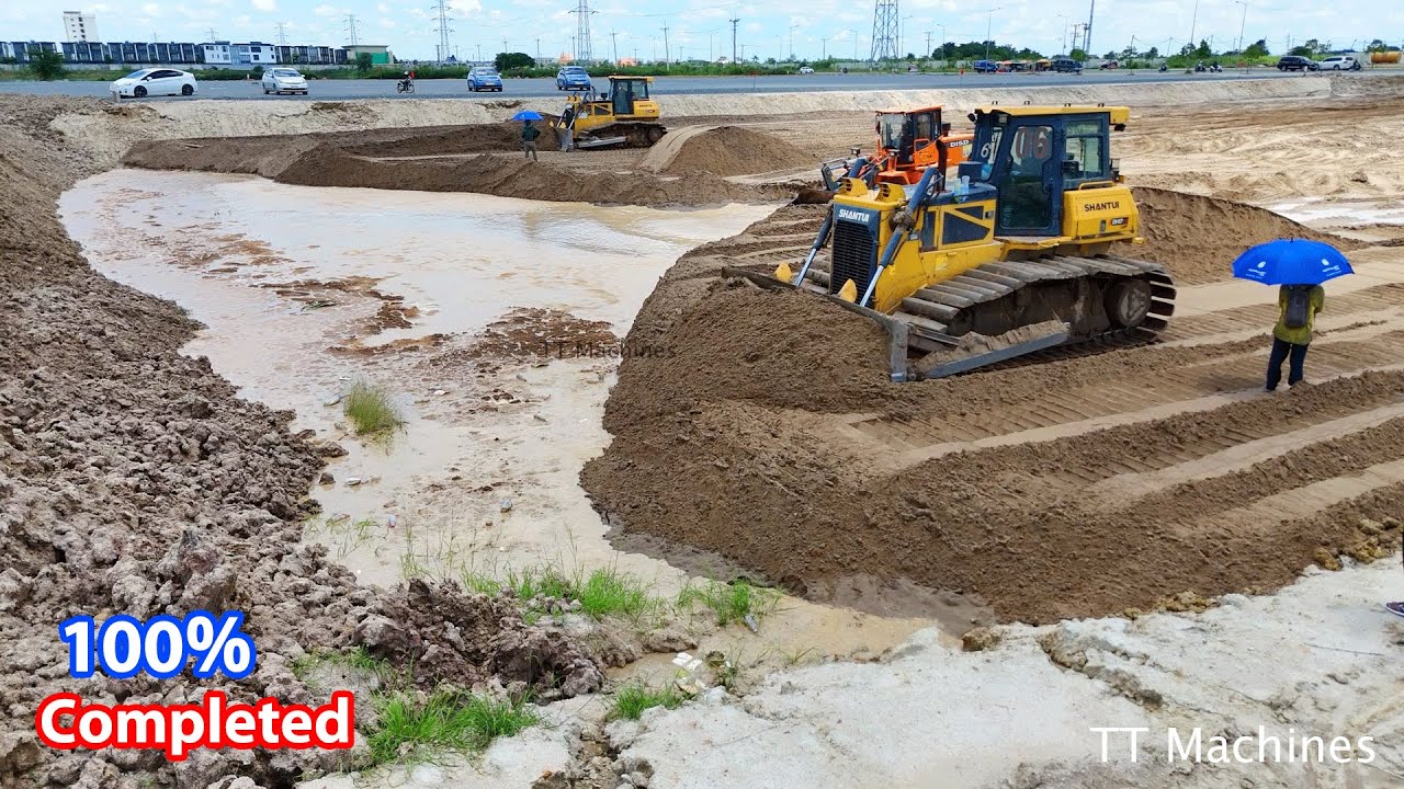 100% Completed Best Activity Technique Operator Sand Filling Up By ...