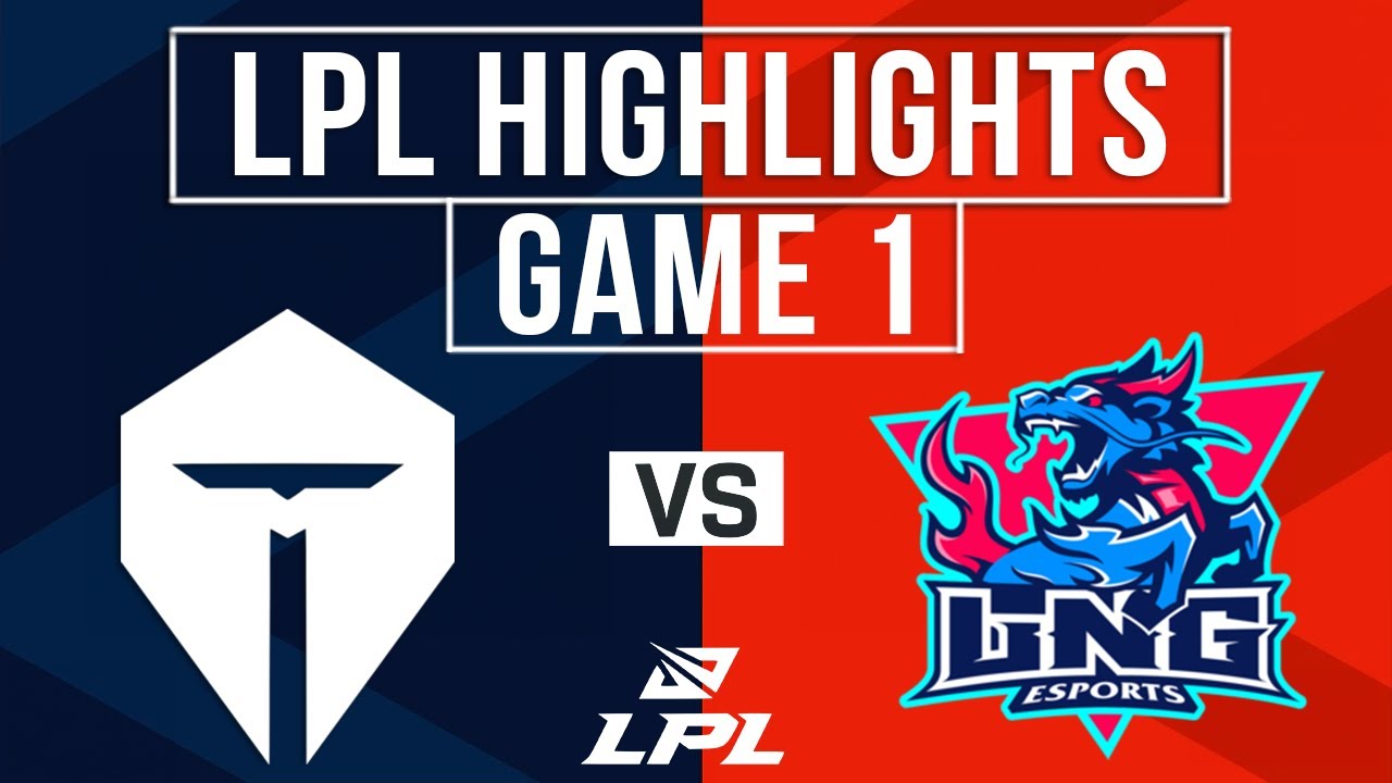 TES vs LNG Highlights Game 1 | LPL 2024 Spring | TOP ESPORTS vs LNG ...